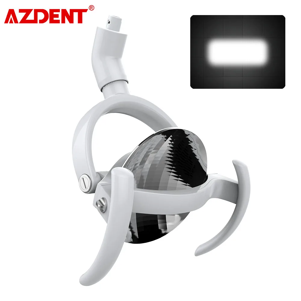 AZDENT Reflectance LED Dental Lamp 6 10W Reflective Big View Depth ...