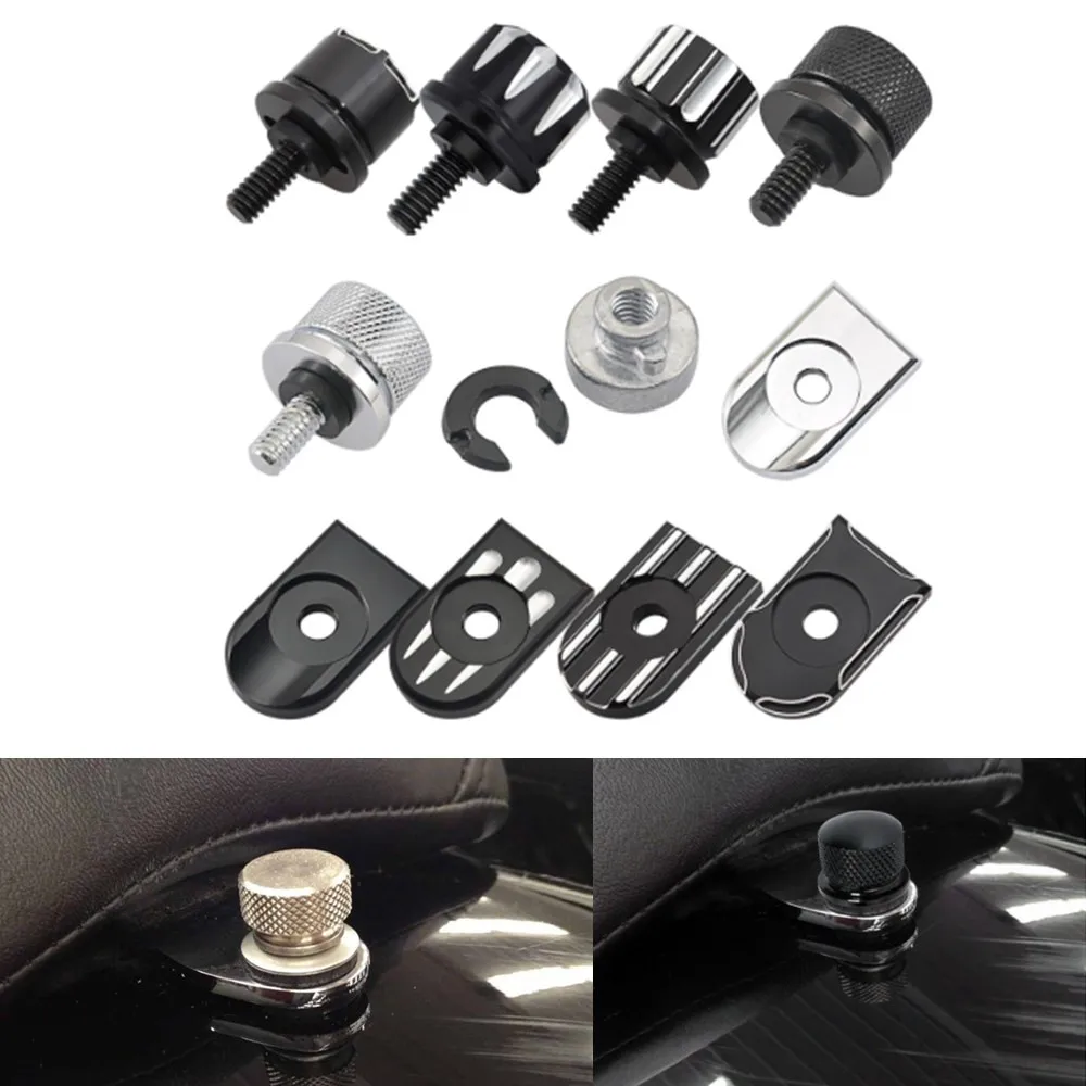 Rear Fender Seat Bolt Seat Screw Nut Kit Mount Knob Cover Nut Fit For ...