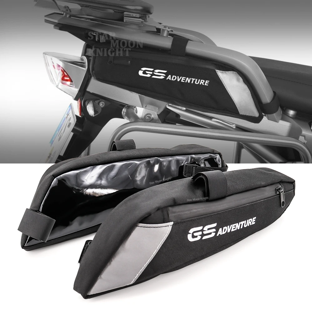 Motorcycle-Frame-Side-Pockets-luggage-rack-Travel-Placement-Waterproof ...