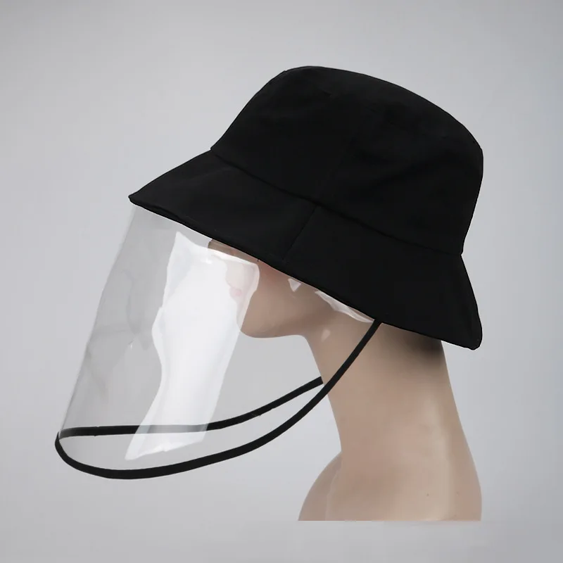 Protective Face Shield Fisherman Hat Cover Hat Anti Saliva Spitting ...
