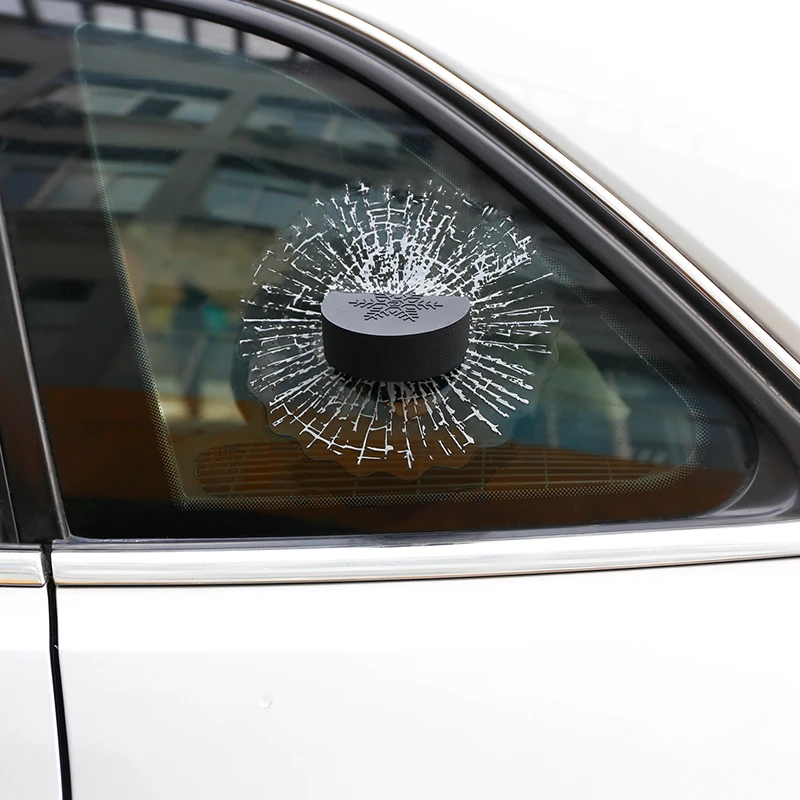 Shattered Glass Window Decal
