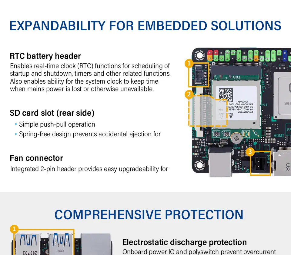 ASUS Tinker Board 2S Rockchip RK3399 одноплатный компьютер на базе Arm/SBC Поддержка Android 10 ...