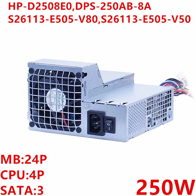 Original PSU For FUJITSU SIEMENS 250W Switching Power Supply HP-D2508E0 DPS-250AB-8A S26113-E505 ...