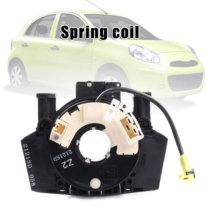 Hot Spiral Coil Clock Spring Steering Wheel Gossamer Car Parts Vehicle ...