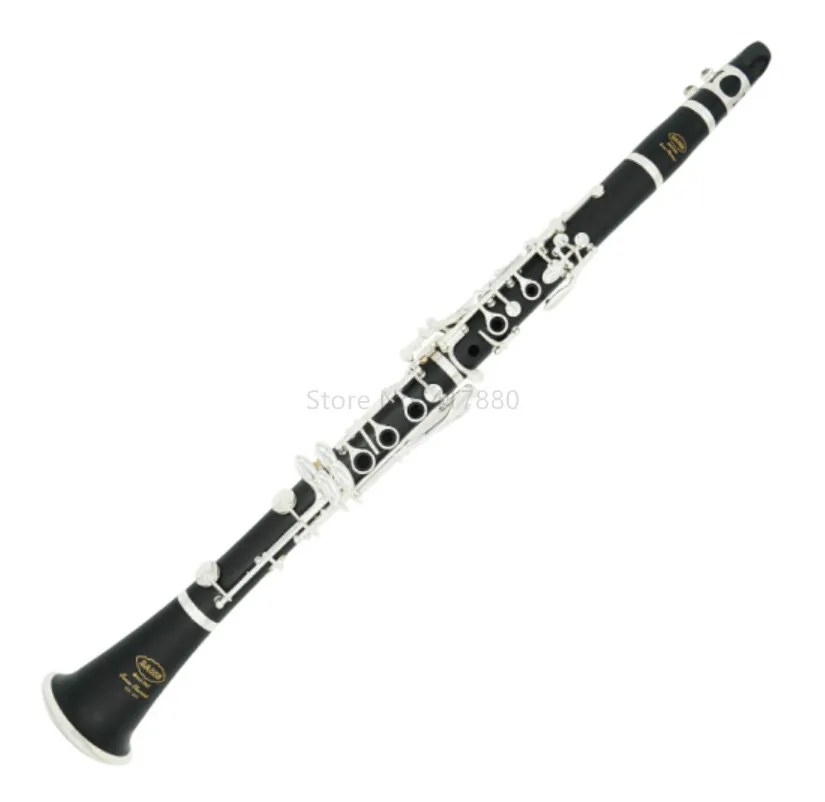 SADSN-SCL-450-17-Keys-Bb-Tune-Clarinet-Bakelite-Body-Silver-key-B-Flat ...