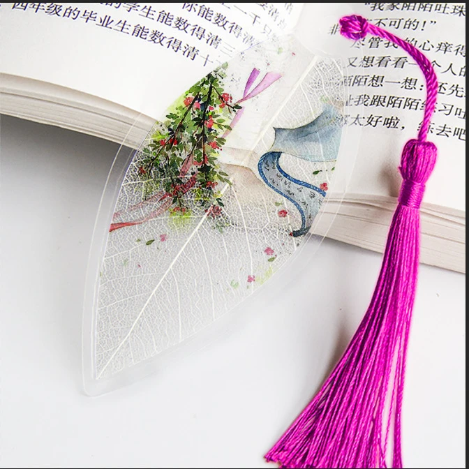 5 PCS Chinese Culture Style Vein Bookmark Art Design Originality ...