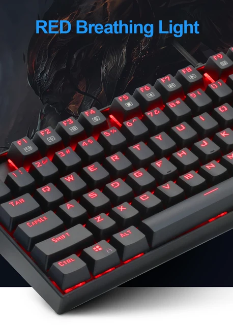 Redragon K551-1 MITRA RGB Backlit Mechanical Keyboard With, 45% OFF