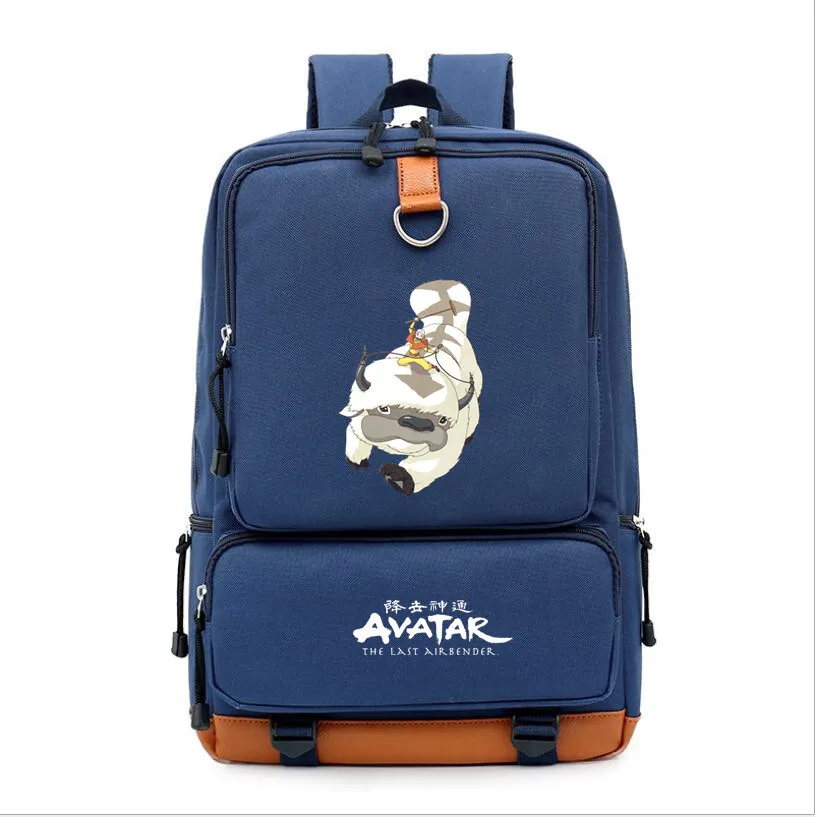 Avatar-mochila-con-estampado-para-adolescentes-Aang-Appa-Bolsa-Escolar ...
