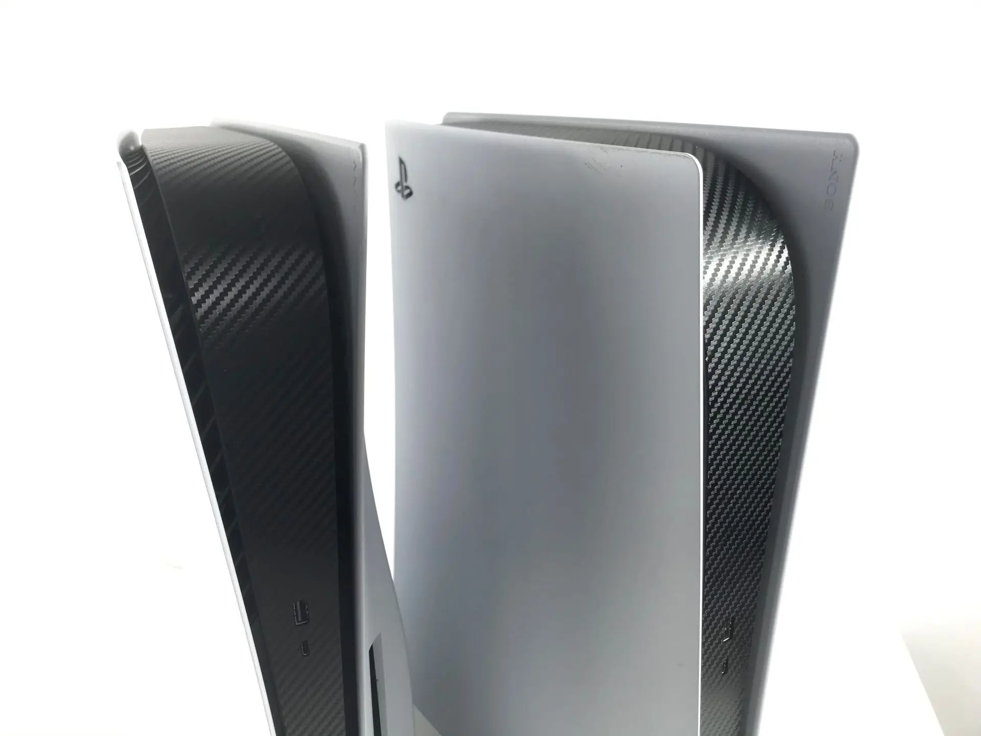 For PS5 Disk Edition Carbon Fiber Skin Sticker Decal Cover for ...