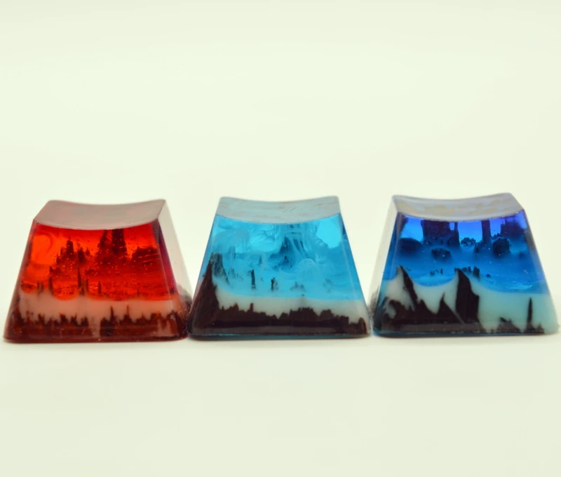 Sealed-With-A-Kiss-Resin-Wooden-Key-Cap-for-Logitech-Romer-G-switch ...