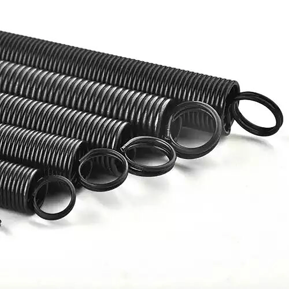 1PCS-Durable-Quenched-Black-65Mn-Steel-Tension-Expanding-Spring-Double ...