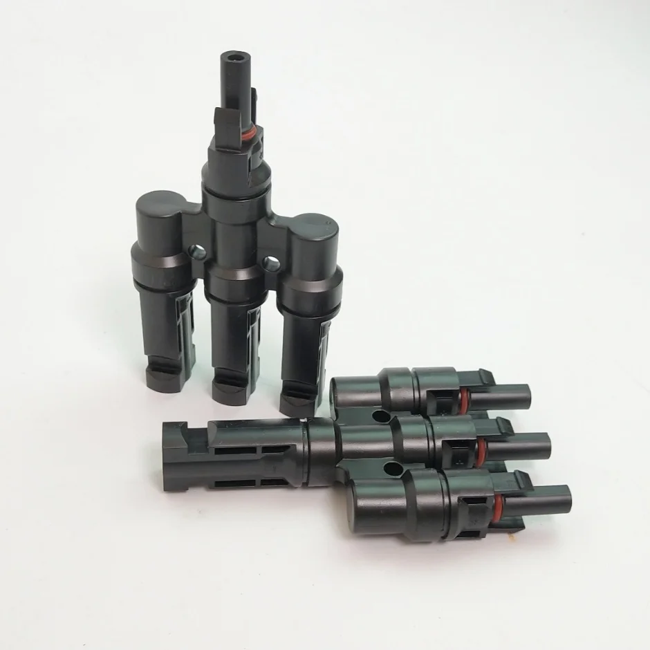 1 Pairs/lot Multi 3t Type Connector For Solar Panel Parallel Connection ...