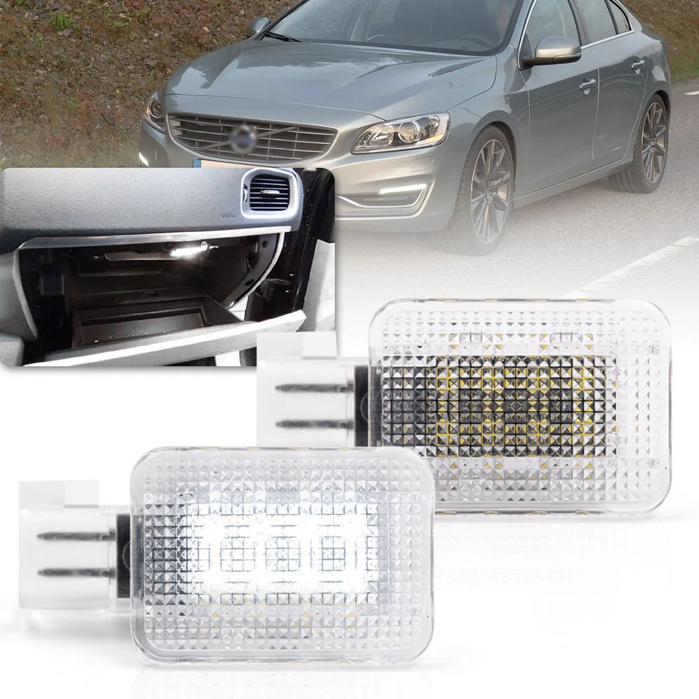 2X Led Interior light Glove Box Lights Courtesy Compartment Lamp For ...