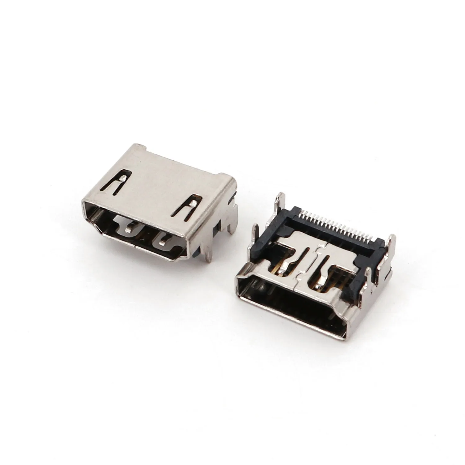 10Pcs Type A 19Pin SMT HDMI compatible Female Socket PCB Mount Solder ...