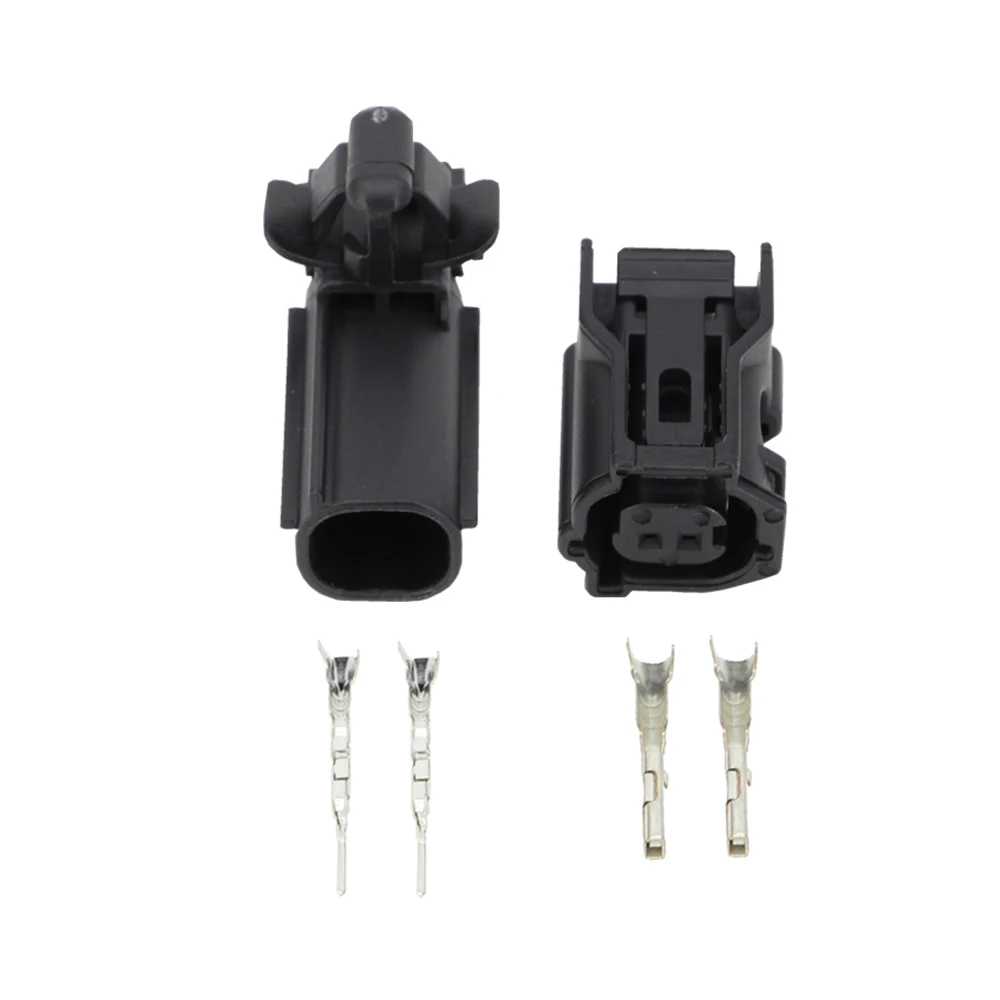 Conector automotivo do carro da tomada dos furos dos conectores 2 do pino 2 com parede lateral ...