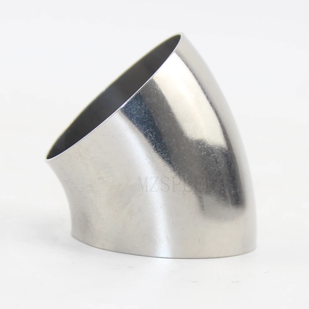 자동차 배기 파이프 머플러 스테인레스 스틸 엘보 45 도 앵글 파이프 직경 감소 자동차 액세서리배기 다지관 Aliexpress