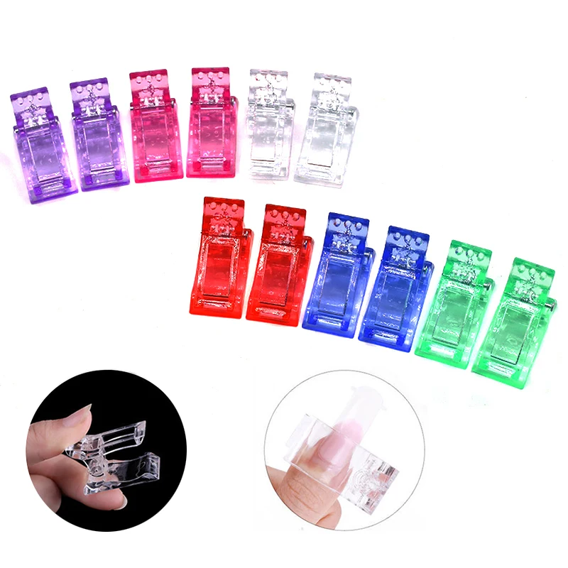 Acrylic-Nail-Crystal-Clip-Transparent-Gel-Quick-Building-Nail-Tips ...