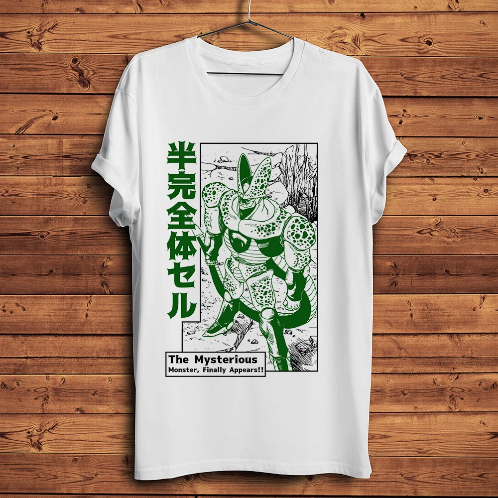 Funny dbz cell perfect form anime t 셔츠 남자 만화 드래곤 스트리트웨어 tshirt, 유니섹스 ...