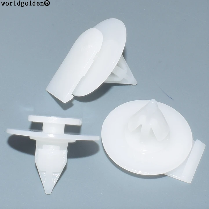 Worldgolden 100pcs 자동 클립 bmw 미니 쿠퍼 07137073915 용 하단 사이드 씰 리테이너|Auto ...