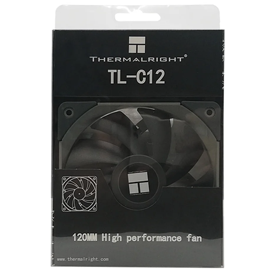 Thermalright TL-C12 120mm PWM Case Fan Quiet FDB Bearing Industrial ...