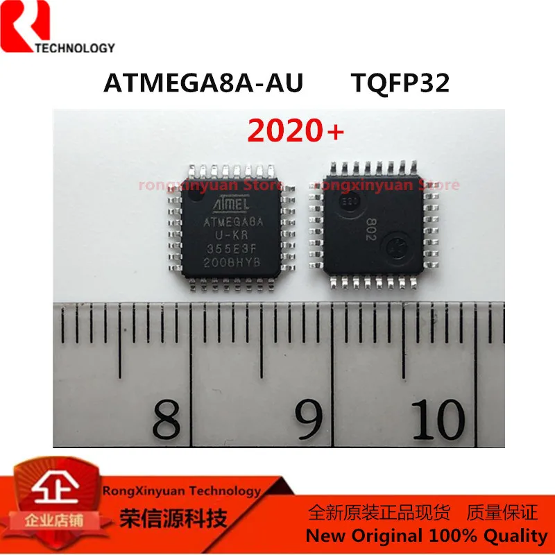 5 Pcs/lot Atmega8a-au Atmega8a Mega8a Mega8a U-kr 8-bit With 8k Bytes ...