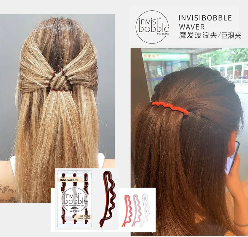 invisibobble-Traceless-Closeable-Waver-plus-Hair-Clips-Pearl-hairpins ...