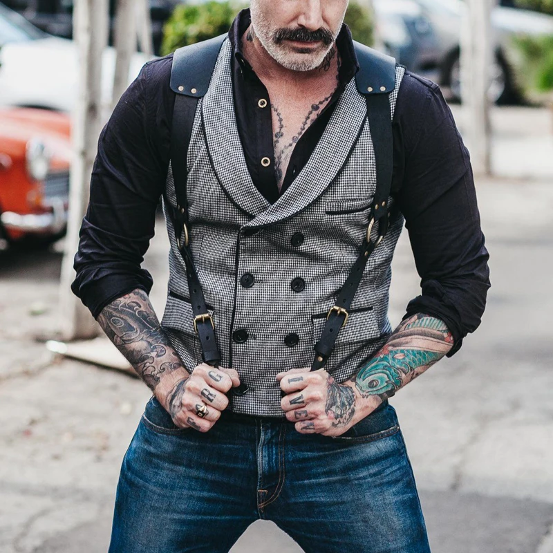 Steampunk Vest Men