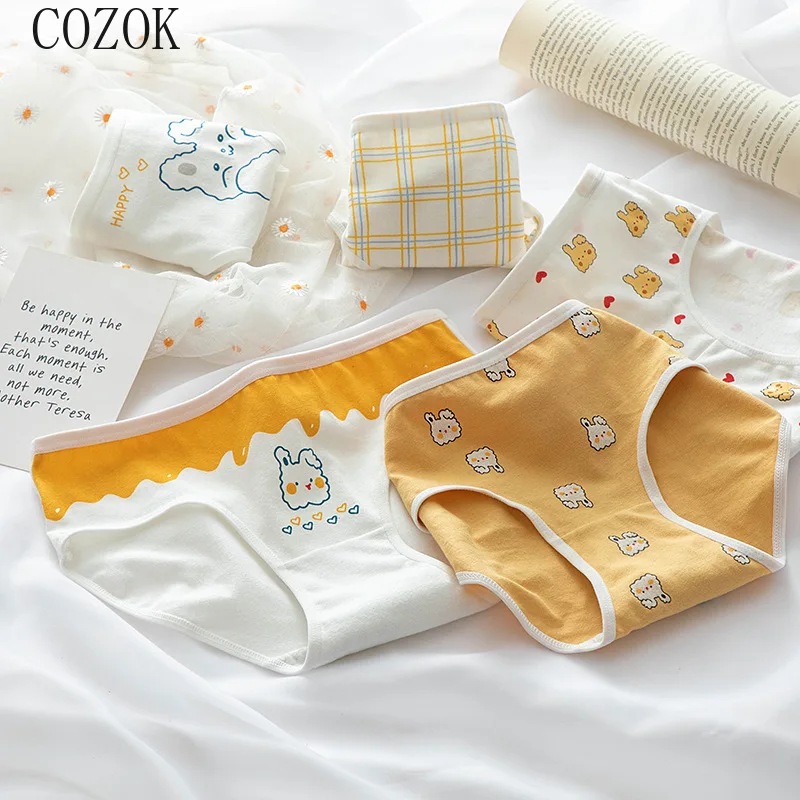 COZOK bragas para mujer y niño, ropa interior de algodón para ...