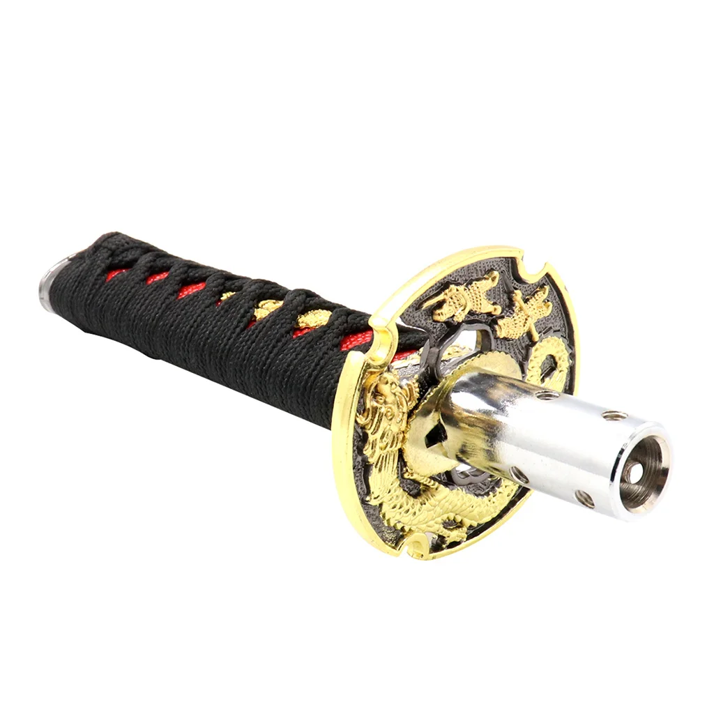 Samurai Sword Katana Shape Gear Shift Knob Shifter Lever for Car Rust ...
