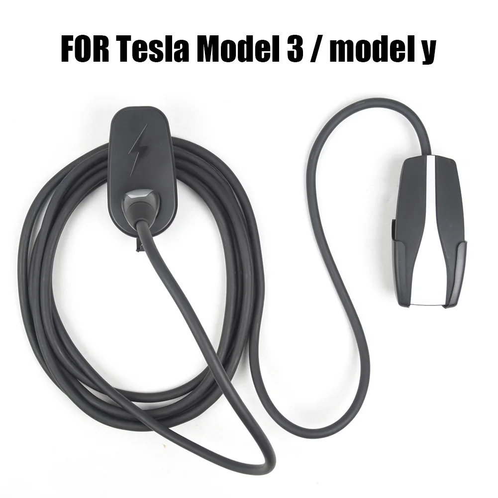 For-Tesla-Model-3-Y-Charging-Cable-Organizer-Wall-Mount-Connector ...