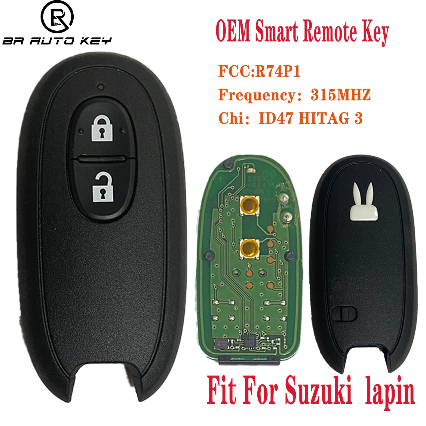 Original-Smart-Remote-Car-Key-Fob-for-Suzuki-alto-Lapin-hasla-Wagon-r ...