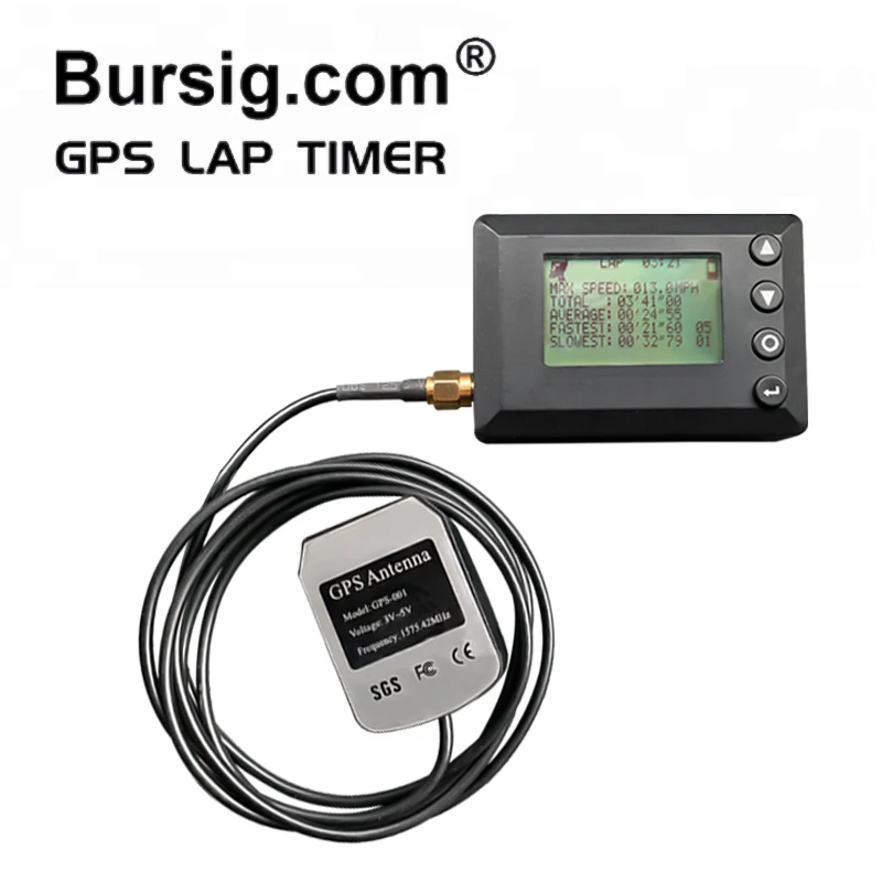 Cheetah GPS Lap Timer GLONASS Drag Timing, aprobado por la CE ...