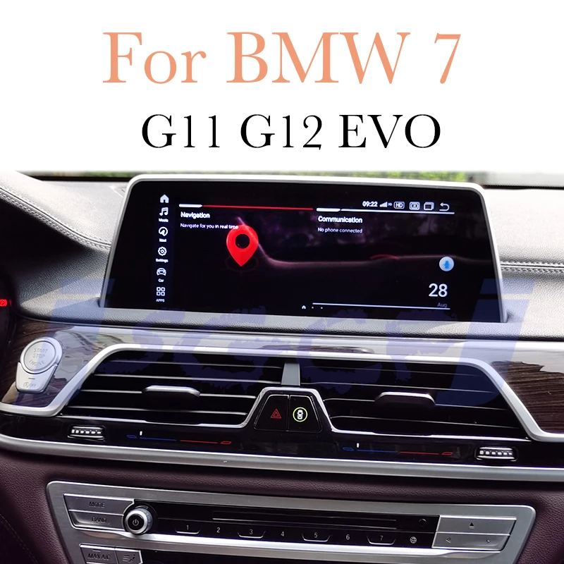 BMW 7 시리즈 G11 G12 iDrive xDrive MGU EVO ID7 UI CarPlay 360 BirdView 차량용 ...