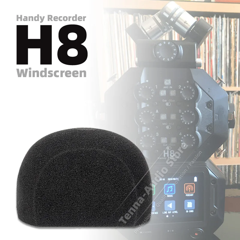For-ZOOM-H8-H-8-Recording-Pen-Handy-Mic-Pop-Filter-Windscreen-Recorder ...