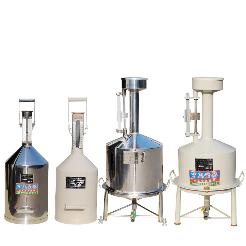 10L-High-precision-Measuring-Barrel-Gas-Station-Fuel-Gauge-Carbon-Steel ...