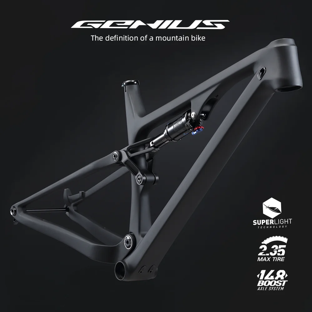 Lexon t1000 mtb quadro de suspensão total carbono 29er 3.0/2.35 luz ...