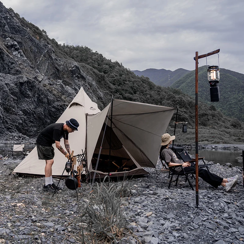 Naturehike Ranch Pyramid Tent Hexagonal Pyramid Tent Igloo Tent Outdoor ...
