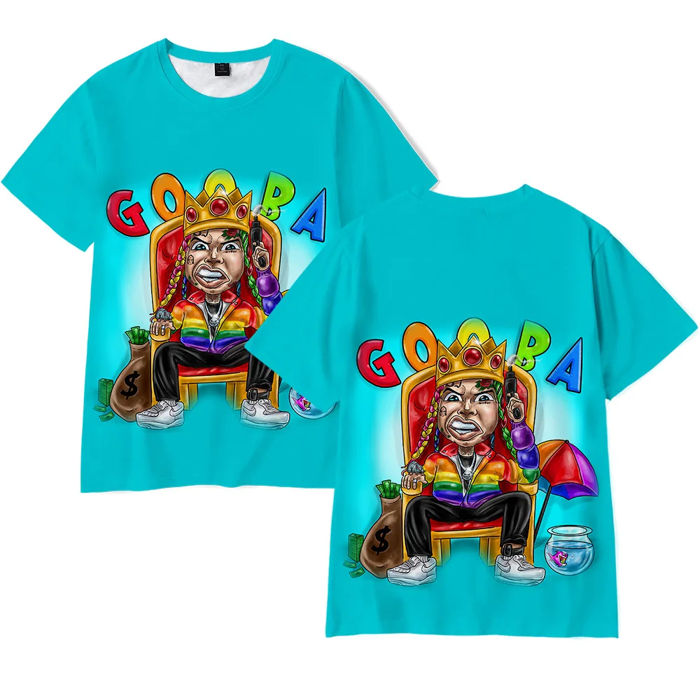 Rapper Tekashi 69 Tekashi69 6ix9ine Gooba Rainbow 3D Printed Short ...