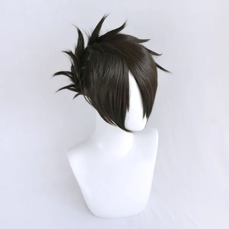 The Promised Neverland Ray Black Short Wig Cosplay Costume Yakusoku no ...