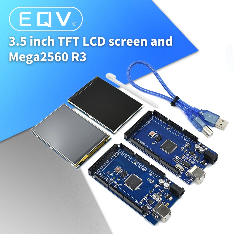 Lcd Module 3.5 Inch Tft Lcd Screen 3.5 " +mega 2560 R3 Mega2560 Rev3 ...