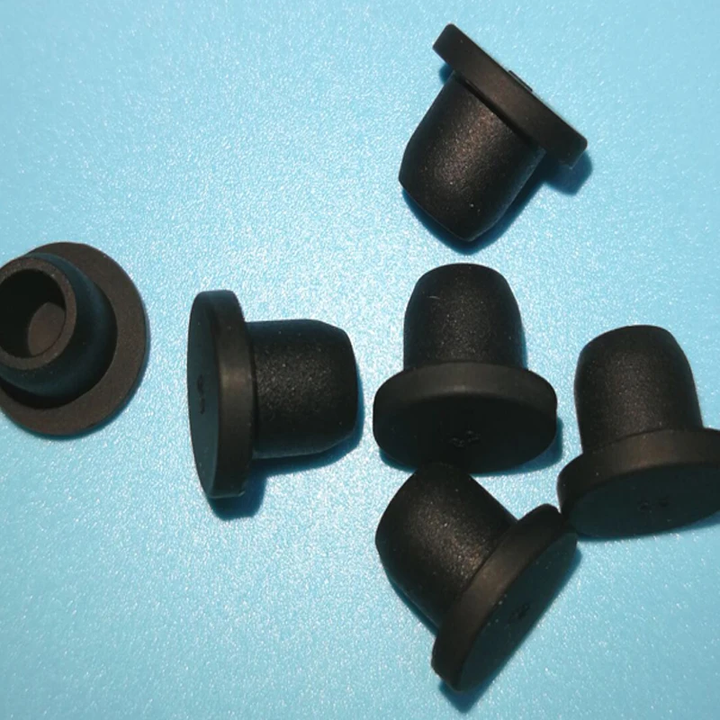 10mm-29mm-Black-Silicone-Rubber-Snap-on-Plugs-Hole-Caps-Gasket-Blanking ...