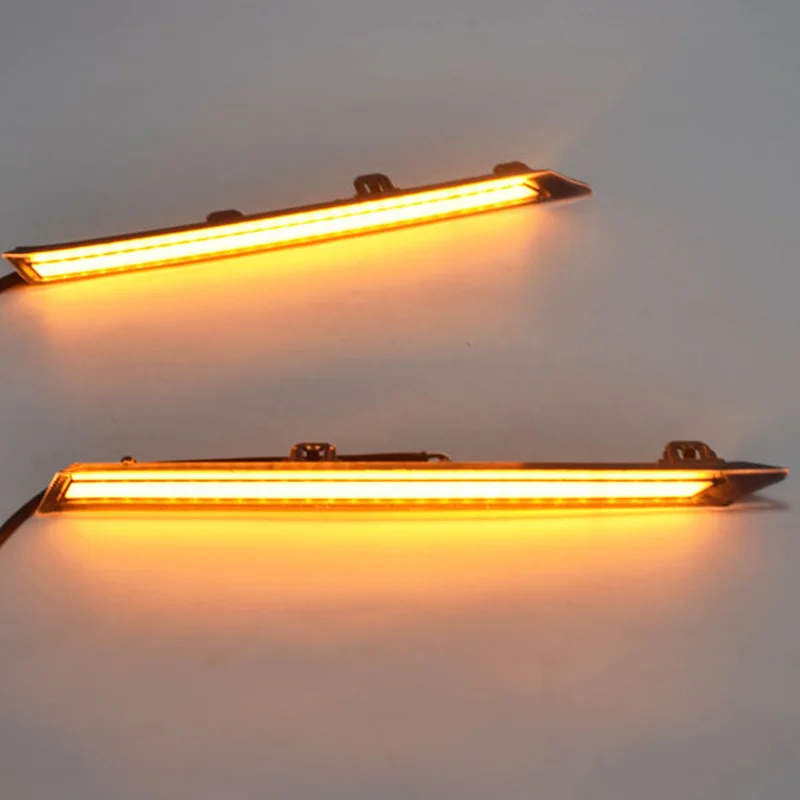 Toyota Rav's daytime LED lights 2019 RAV4 DRL yellow intermittent ...