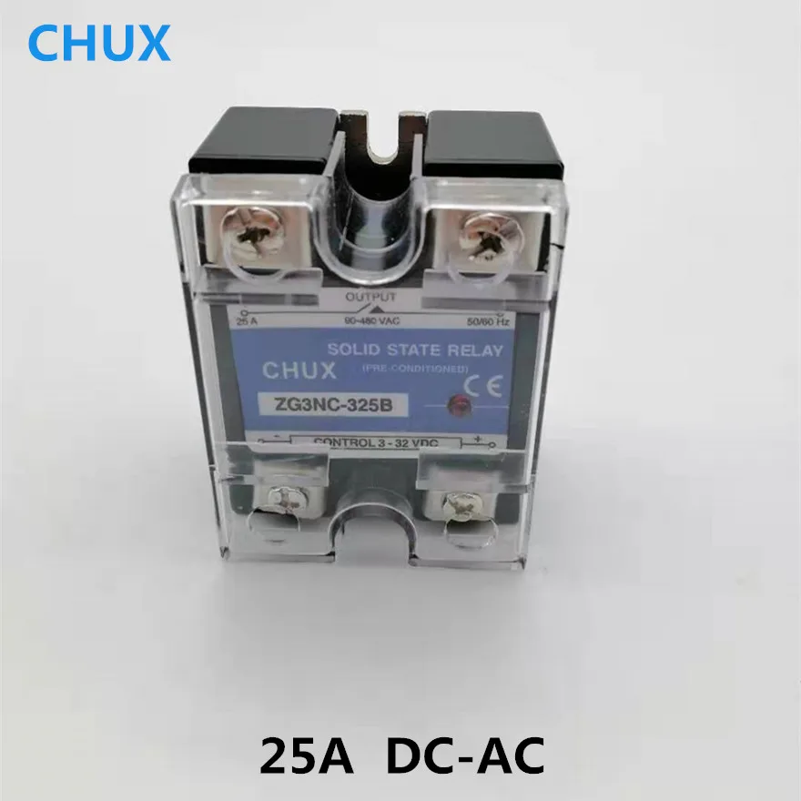 25A SSR DC a AC 3 32VDC 220v, SSR 25DA de relé de estado sólido monofásico|Relés| - AliExpress