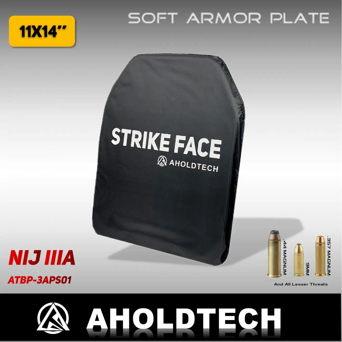 Aholdtech NIJ IIIA 3A Soft Bulletproof Plates Ballistic Vest ...