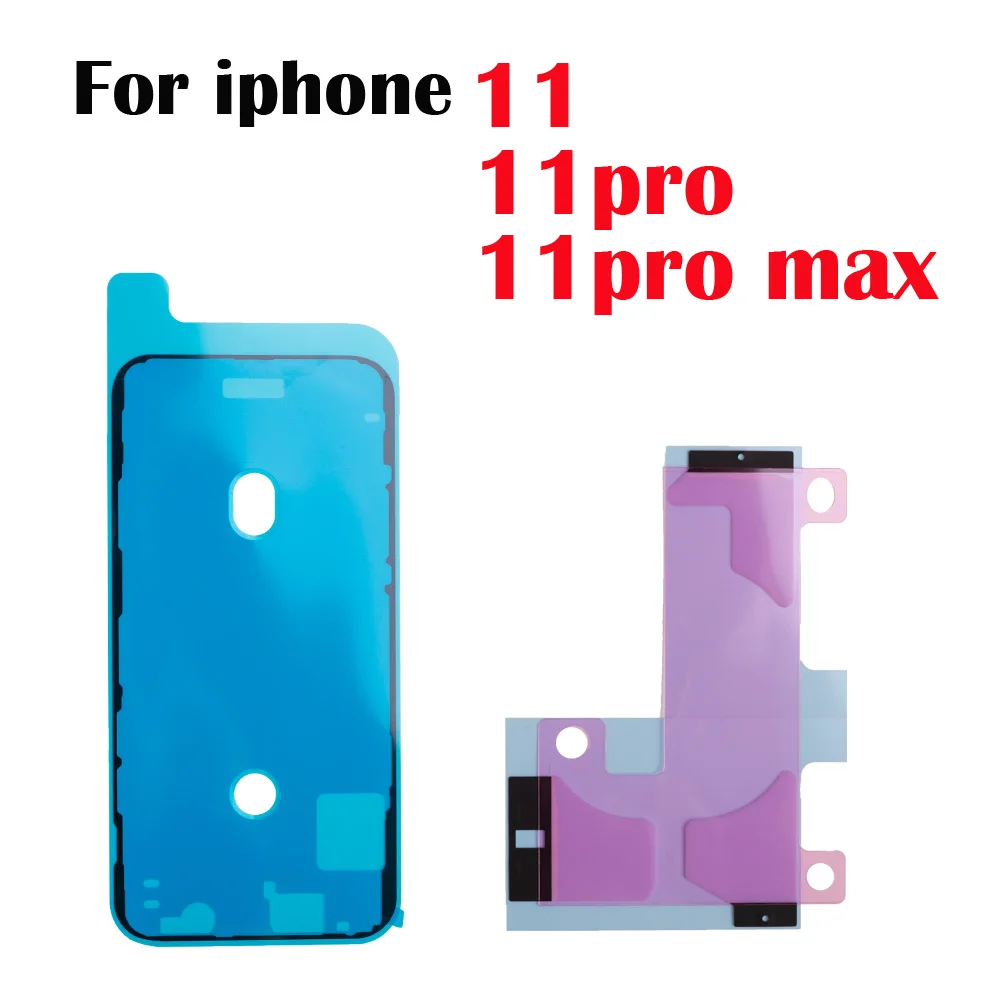 Waterproof Sticker + Bettery Sticker Repair Parts For iPhone11 11pro ...
