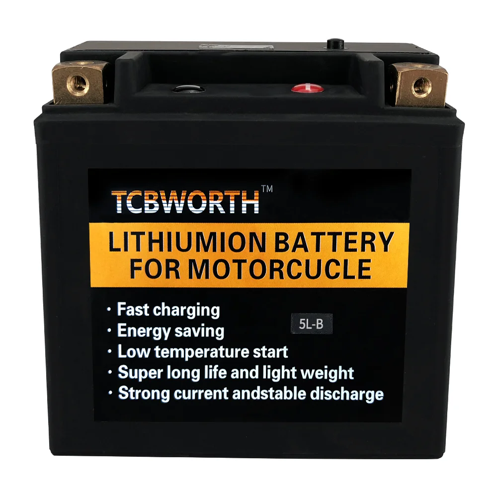 5L-B 3AH CCA 180A Lithium Energy Motor Starter Phosphate NEW Motorcycle ...