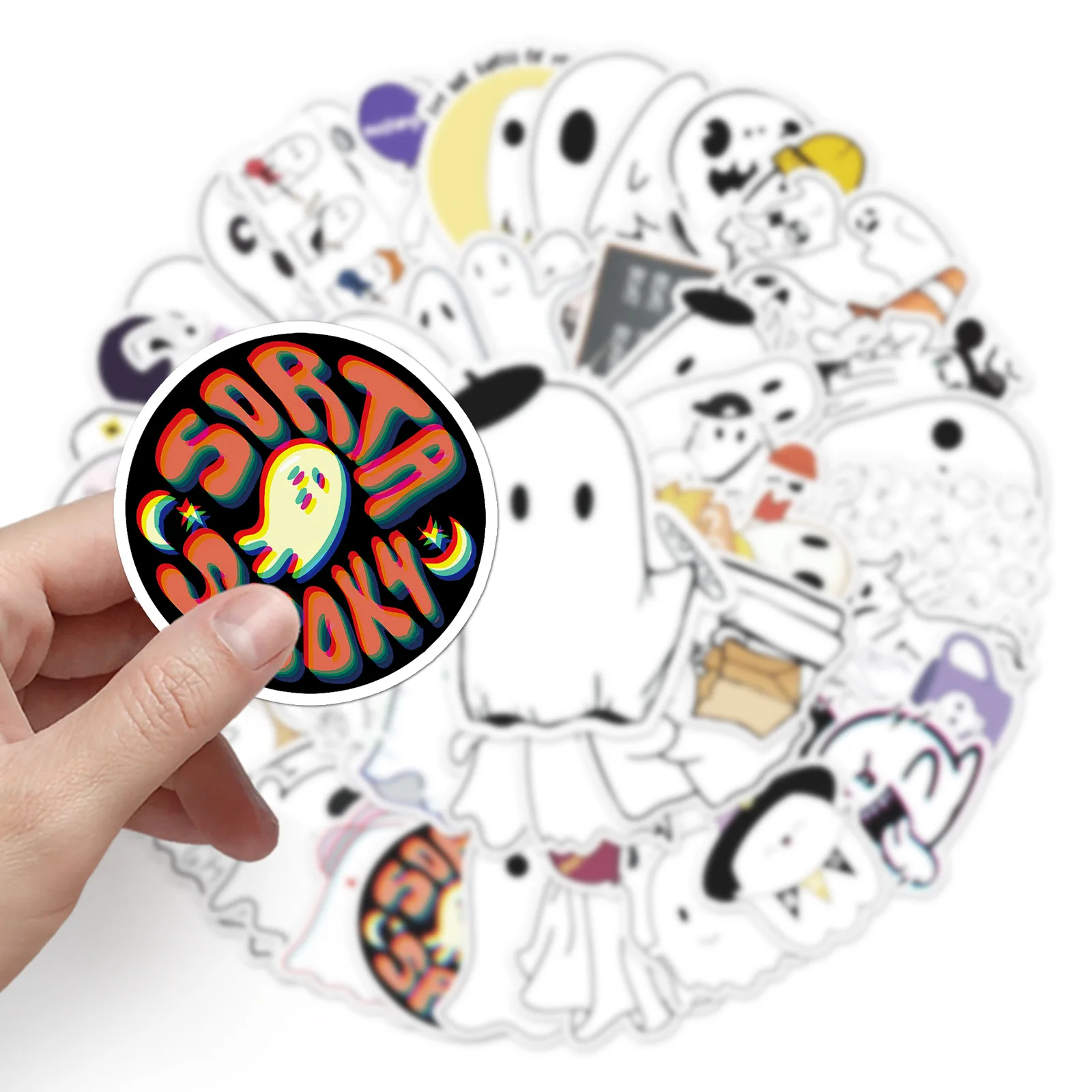 Scary Ghosts Sticker