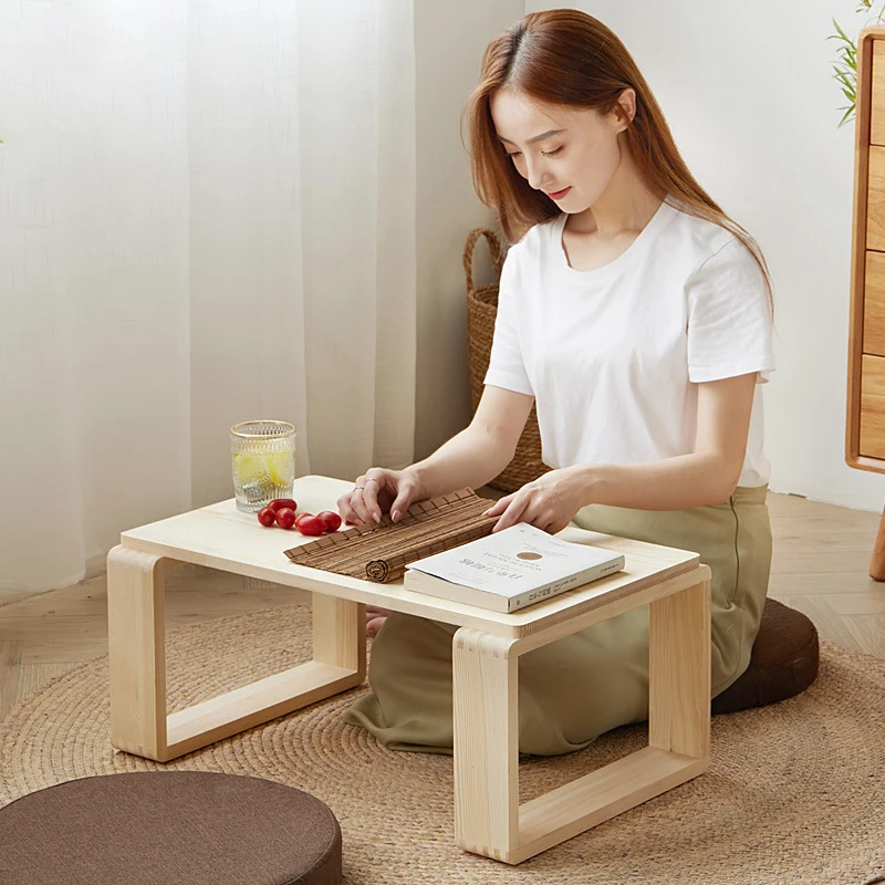 Short Low Square Coffee Table