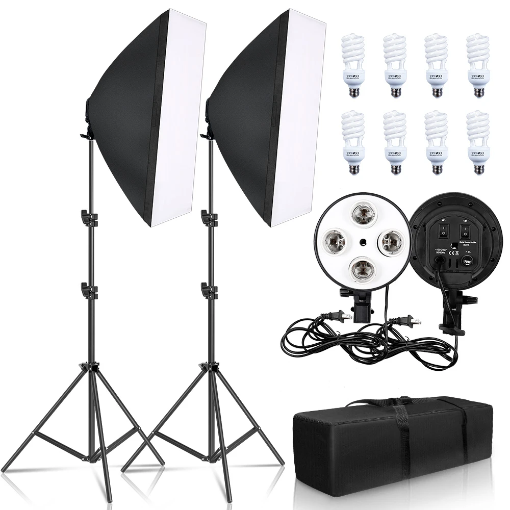 Govee Lamp Pro 5-Head 4000 W Continuous Light Photo Studio Softbox ...