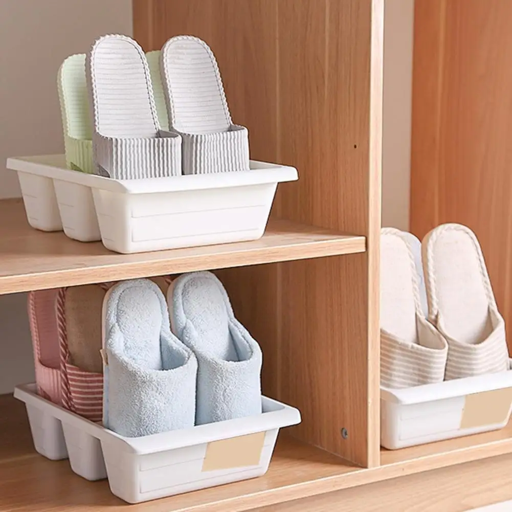 Multifunctional-Shoe-Rack-Space-Saving-PP-Groove-Vertical-Design ...